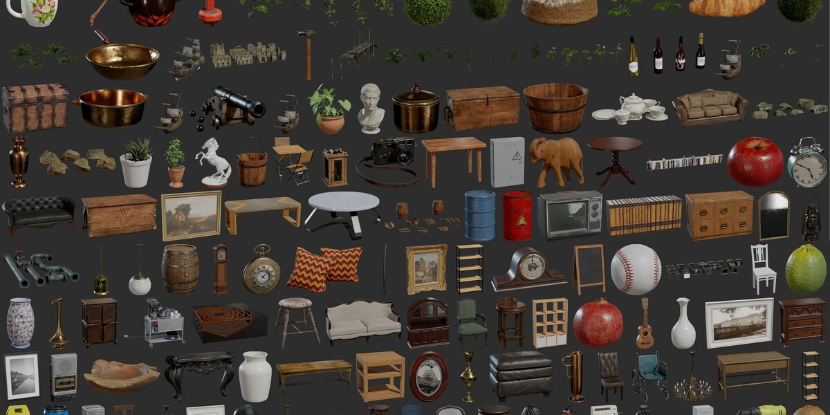 开源精神下的CG资源宝库-Poly Haven