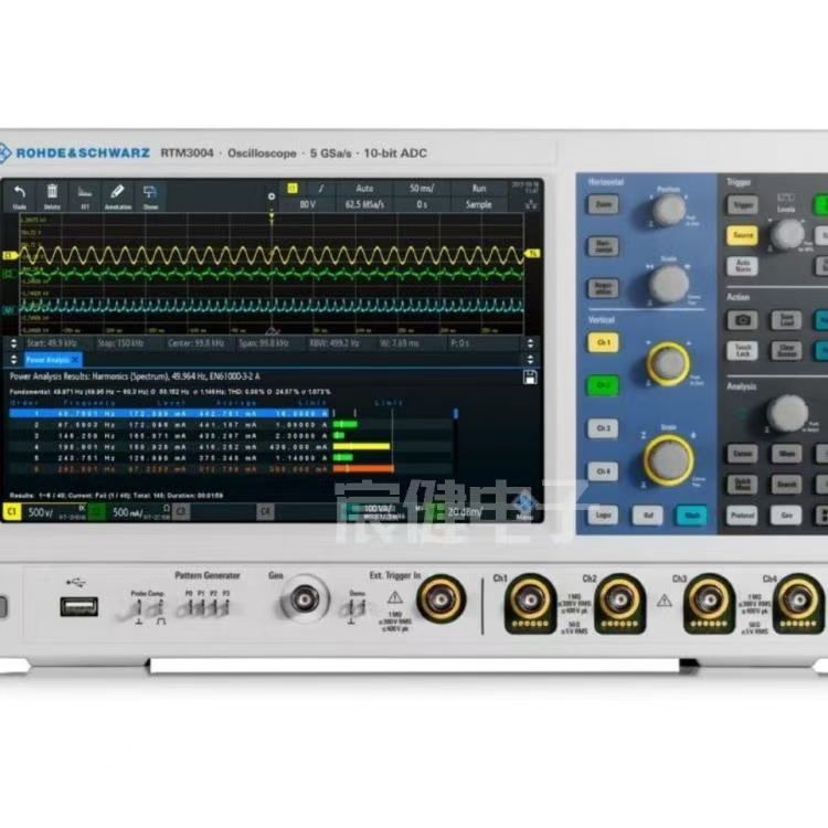 R&S罗德与施瓦茨 RTM3004 混合数字示波器100 MHz 至 1 GHz