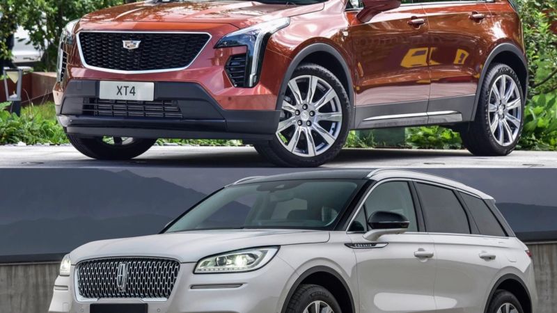 20万级别BBA之外的战场，凯迪拉克XT4和林肯冒险家到底怎么选？,汽车,车评,好看视频