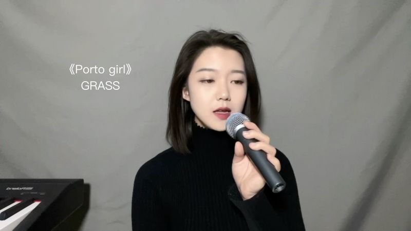 《Porto girl》GRASS cover英文翻唱,音乐,流行音乐,好看视频