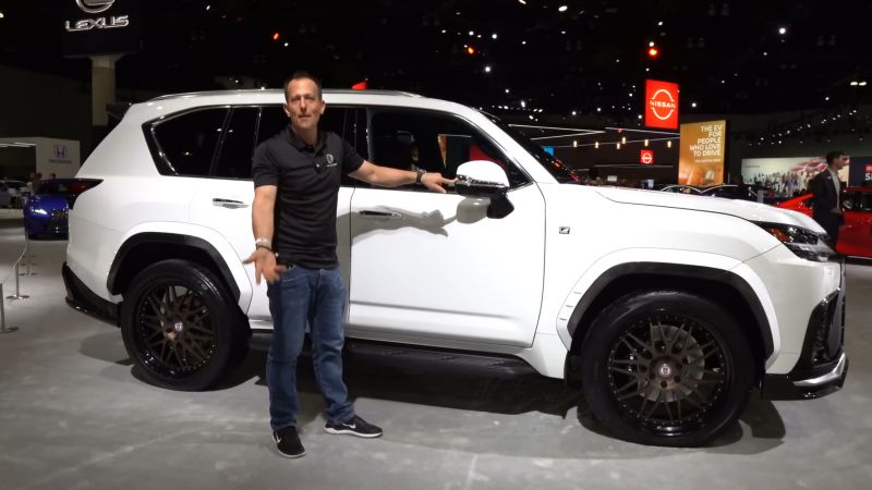 2023款雷克萨斯LX600登场！搭3.5T六缸引擎，外观比酷路泽霸气！,汽车,新车动态,好看视频