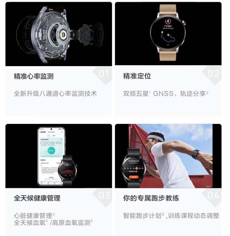 华为跟佳明运动手表的区别