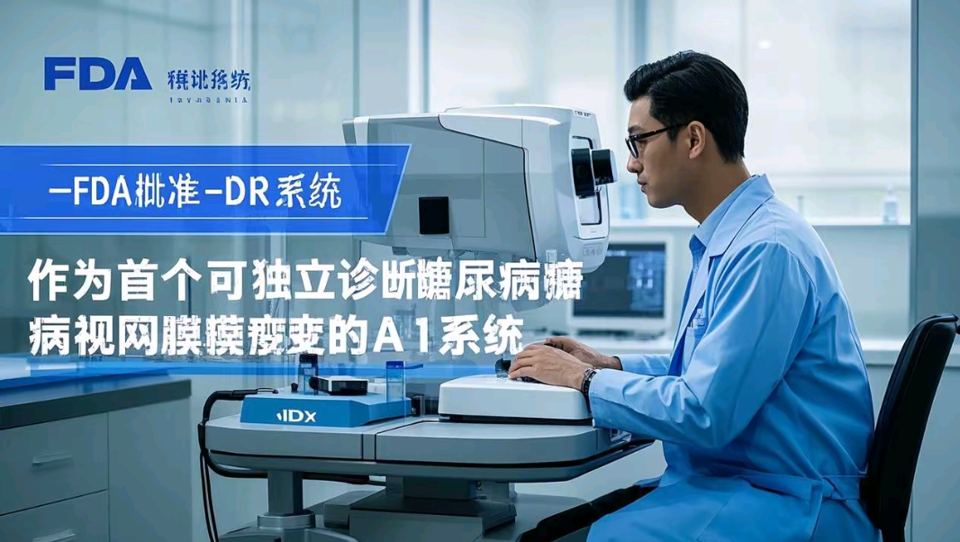 FDA批准IDx-DR系统 作为首个可独立诊断糖尿病视网膜病变的AI系统