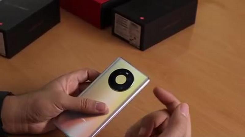 全网首发！华为Mate40标准版开箱上手,数码,数码综合,好看视频