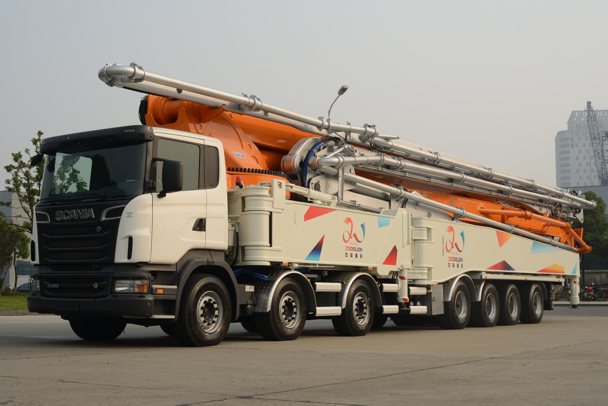 The Fully Domestically Produced Carbon Fiber Boom Pump Truck - News