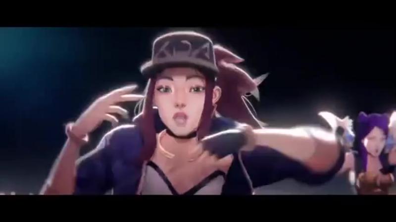 深夜福利_高清英雄联盟kda女团MV,音乐,流行音乐,好看视频