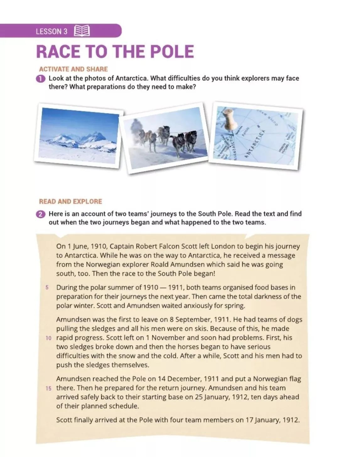 「新北师课文」高中英语必修二课文翻译（Unit 5｜LESSON 3）