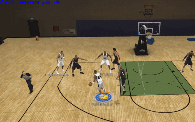 NBA2KOL：王朝模式勇士战术手册，QSS+QAC内切PF大招隔扣战术攻略