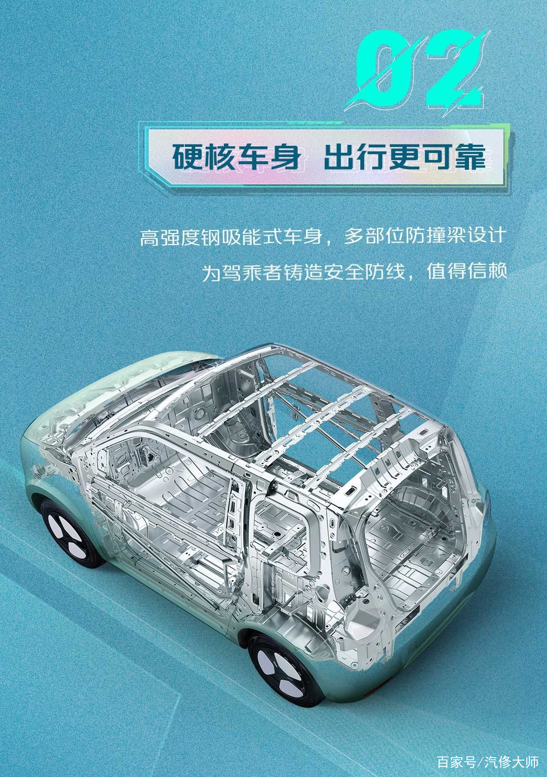 拥有“王者”级别安全配置的Lumin，满足我们对A00级车的安全需求-有驾
