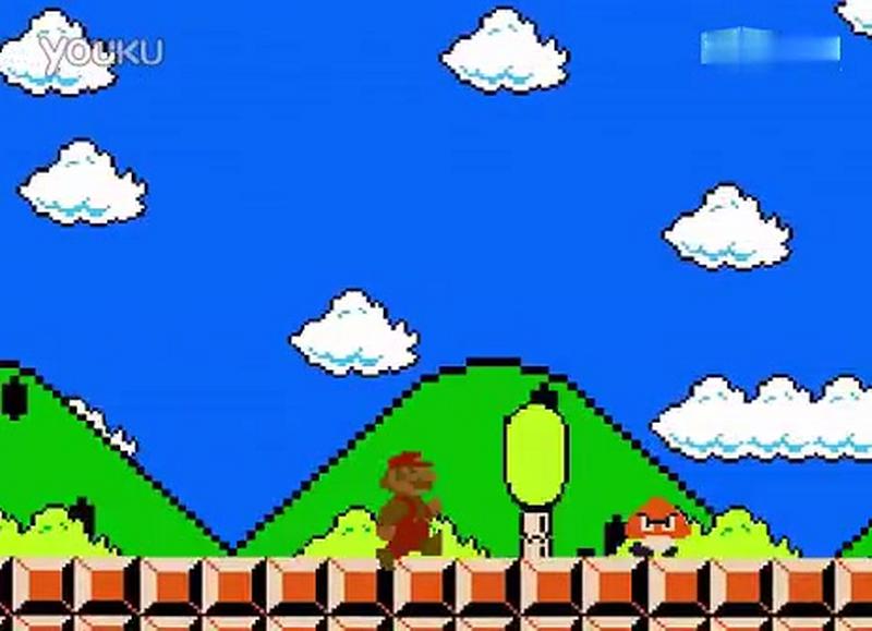 Mario’s Invincible Song 超级马里奥无敌星bgm,游戏,休闲游戏,好看视频