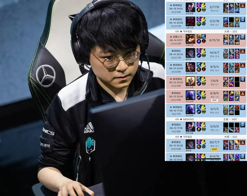 DK全员韩服千分，看着就有“压迫感”？许秀一人就有3000分！