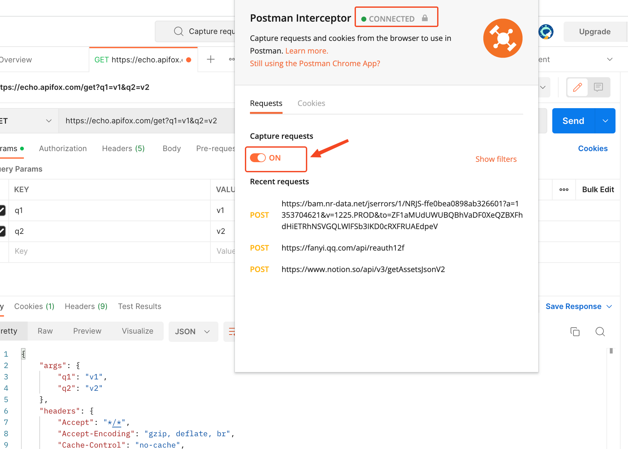从零开始：快速入门 Postman Interceptor 插件的使用