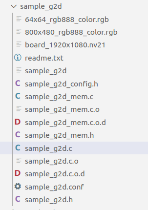 全志V85x系列芯片 g2d 模块 sample 深究
