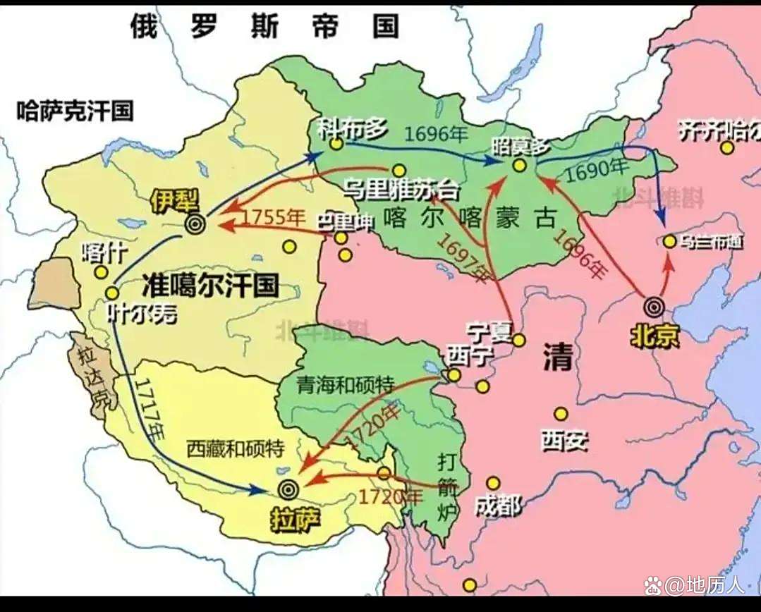 清朝失去瓦罕走廊