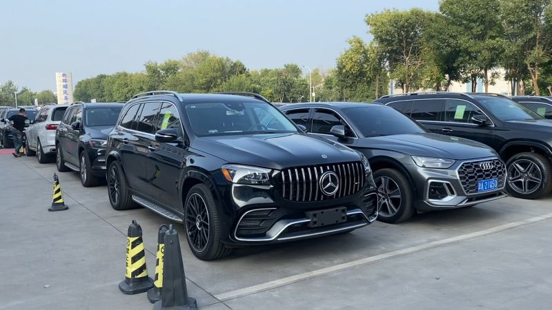 110万的奔驰GLS450升级63AMG套件，颜值帅太多了,汽车,发烧改装,好看视频