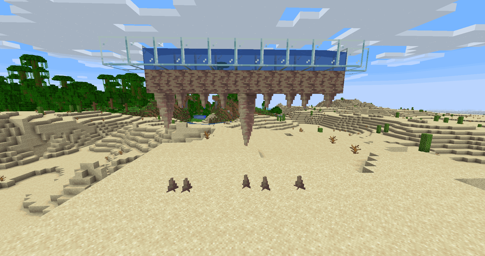 我的世界：钟乳石优化，可滴水生成石笋，原来21w16a没有鸽