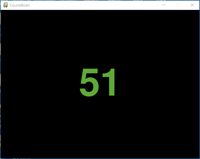 Python游戏开发：用pygame模块完成一个绚丽的倒计时窗口！ 
