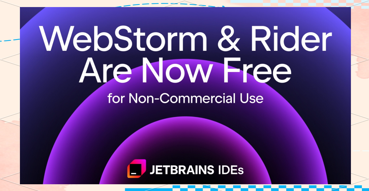 JetBrains 宣布：WebStorm IDE 对非商业用途免费开放