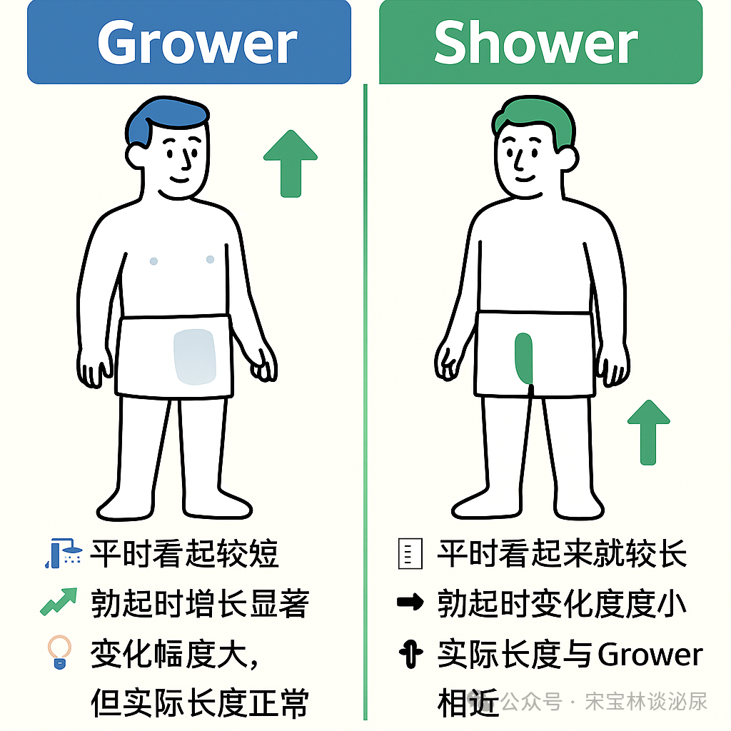 你是 Grower 还是 Shower？——关于阴茎“尺寸变化率”