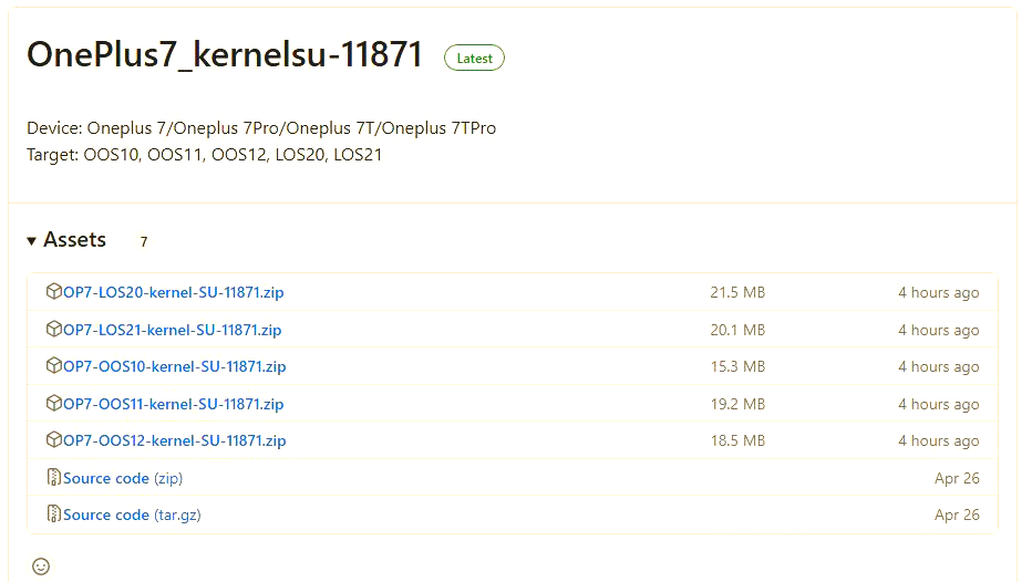 一加七Pro刷LineageOS21及安装Gapps和kernelsu教程
