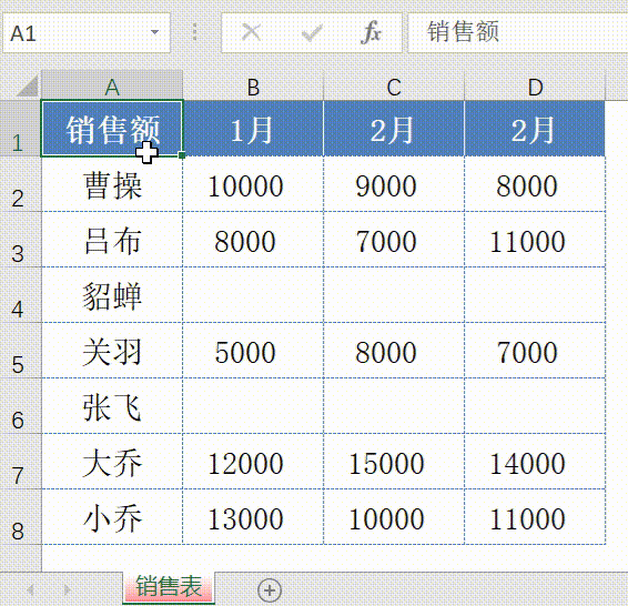 Excel中：F1到F12功能键的作用是什么？原来这么有用