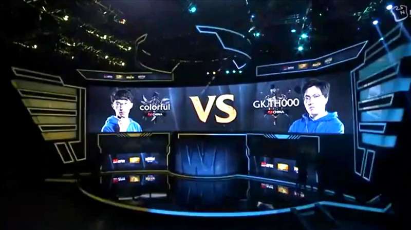 18年的魔兽赛场，TH000对决colorful，连续两场较量 魔兽争霸比赛,游戏,RPG游戏,好看视频