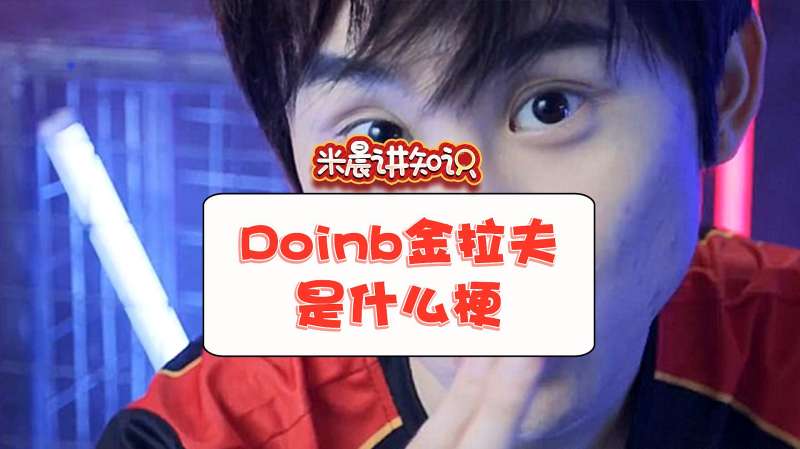 「冷知识」Doinb金拉夫是什么梗,游戏,电子竞技,好看视频