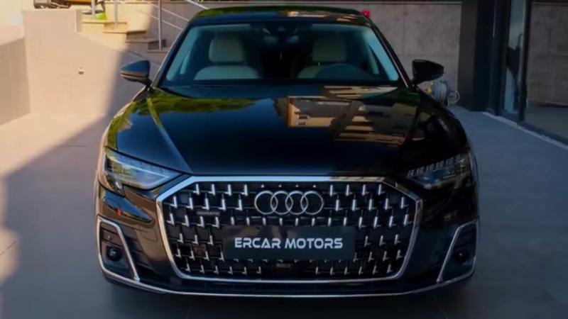 奥迪 A8L Audi，低调奢华，这车没有200块拿不下来,汽车,汽车展览,好看视频