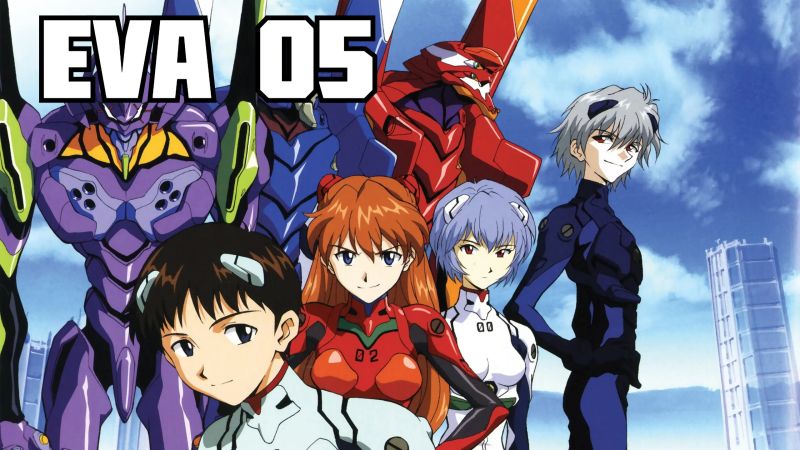 重看经典老番EVA，第五使徒来袭，初号机出门被秒？,动漫,日韩动漫,好看视频