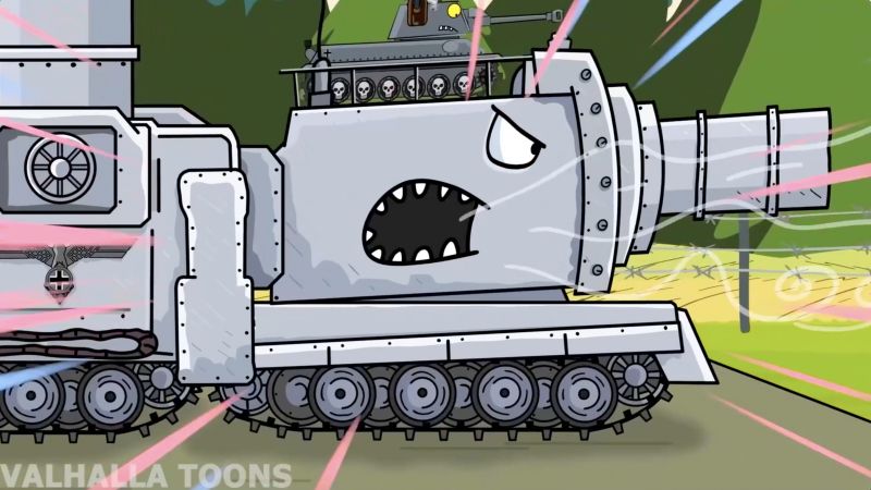 坦克大战：KV99发现老弟KV6脑袋消掉了，它字直接冲到基地门口！,游戏,经营策略游戏,好看视频