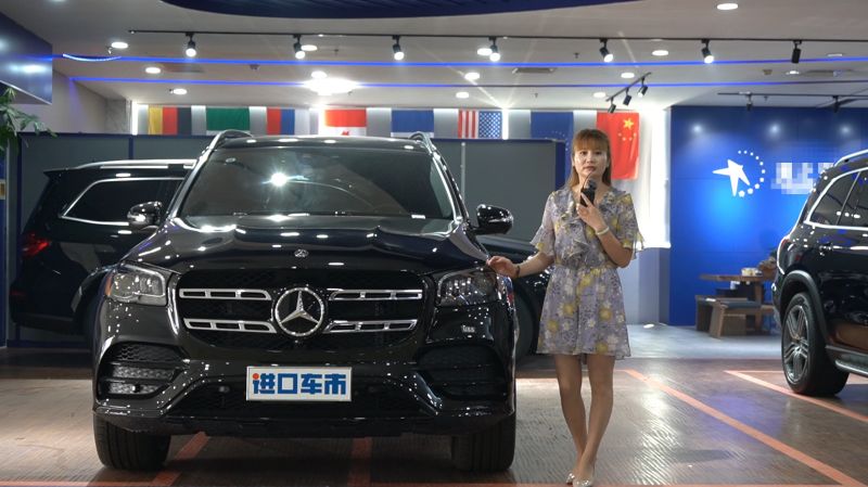 豪华旗舰SUV，3.0T+48V轻混，你会选择奔驰GLS450么？,汽车,车评,好看视频