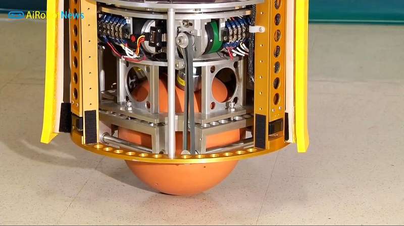 单球平衡机器人：Ballbot,科技,人工智能,好看视频