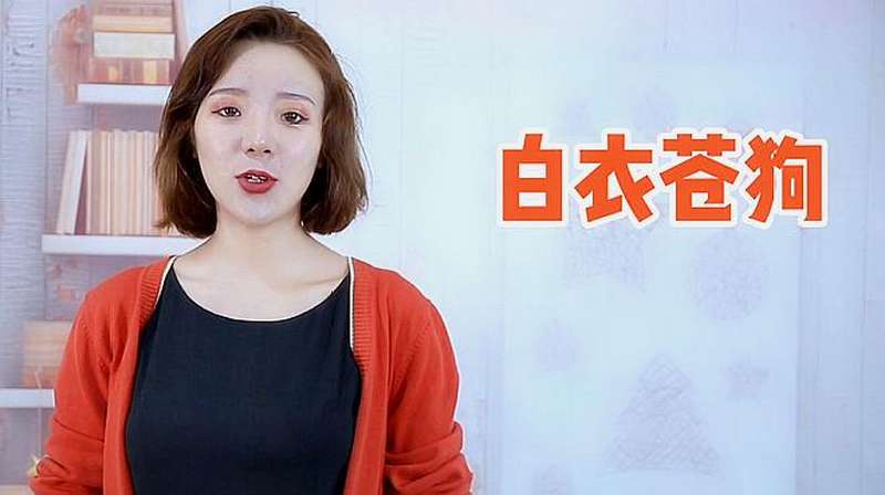 白衣苍狗的典故、意思、近义词、使用场景,文化,艺术,好看视频