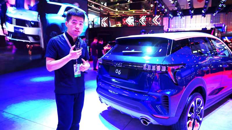 《2020成都车展17》领克06，BMA平台的入门级小型SUV,汽车,汽车展览,好看视频