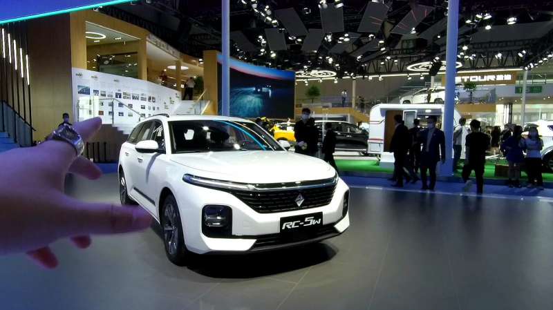 九樽论带你逛2020成都车展，新宝骏RC5/RC5w,汽车,汽车展览,好看视频