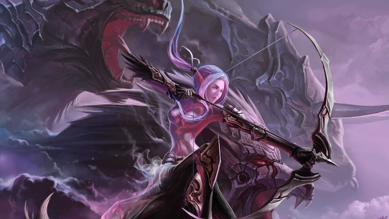 WLK兽王猎最强AOE宏详解 让宠物变防骑只需一键,游戏,rpg游戏,好看视频