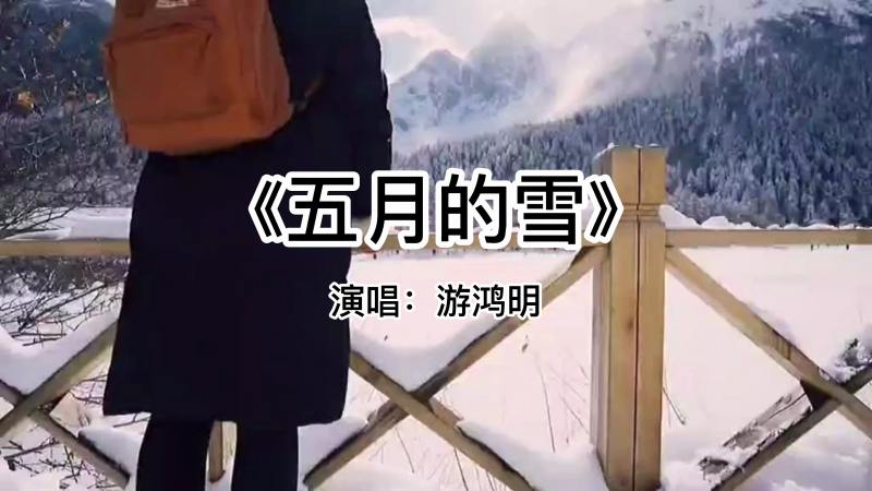 游鸿明经典老歌《五月的雪》感情里总是爱得越真就伤得越深,音乐,流行音乐,好看视频