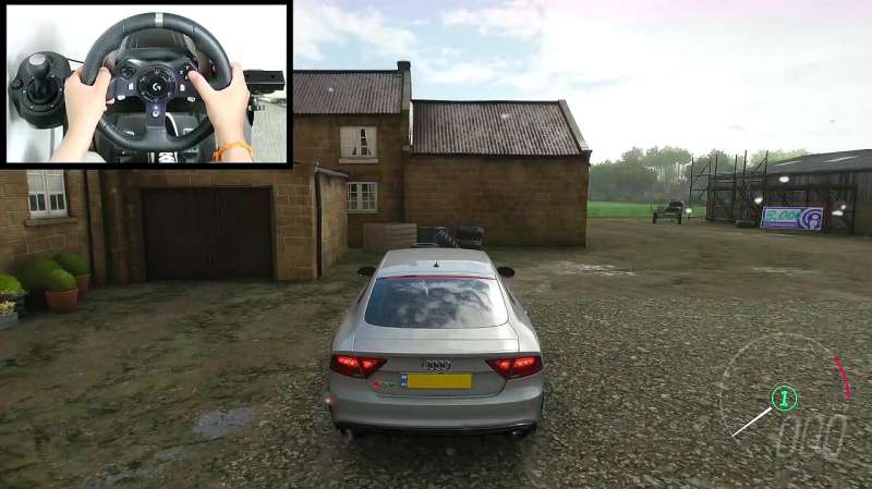 在Forza Horizon4 (FH4)中驾驶奥迪RS7 运动型,游戏,休闲游戏,好看视频