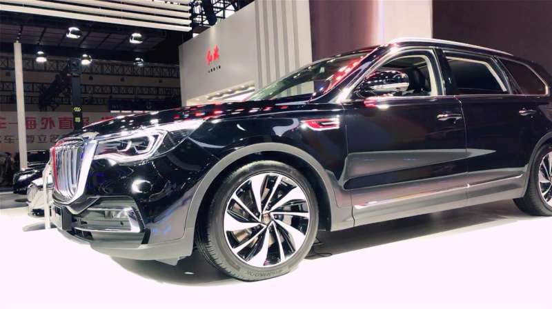 红旗HS7登场！长5米霸气不输X5，配3.0T V6缸，却卖X3价,汽车,车评,好看视频