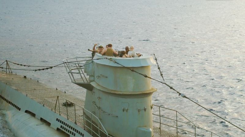 海战经典：U235号潜艇横渡大西洋，驱逐舰跟水上飞机围追堵截,影视,动作片,好看视频