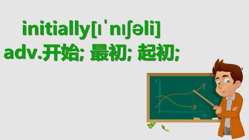 单词initially的详细讲解，以及知识拓展,教育,在线教育,好看视频