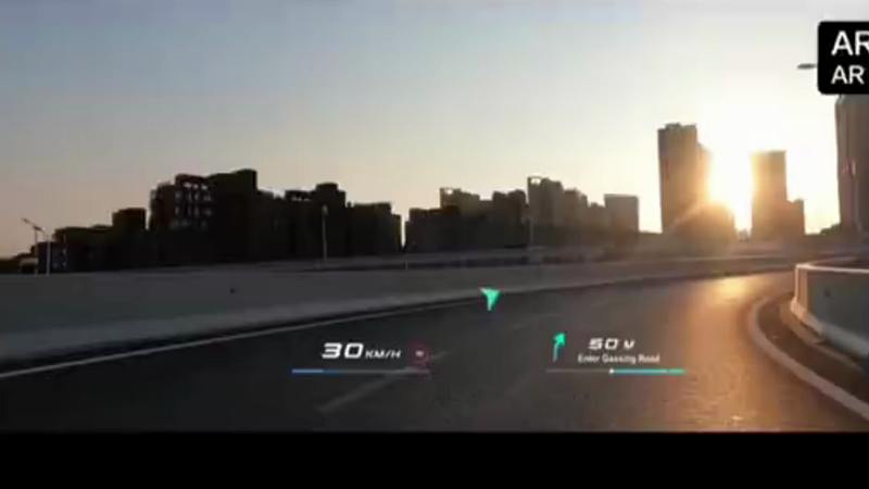 问界M9首发！华为AR-HUD有多强！75寸画幅彻底省去仪表盘！,科技,自动驾驶,好看视频