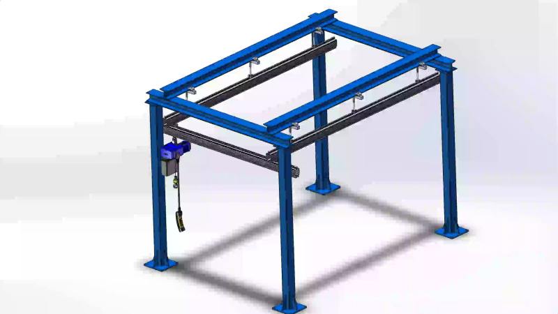 SolidWorks做KBK导轨动画方案,教育,职业教育,好看视频