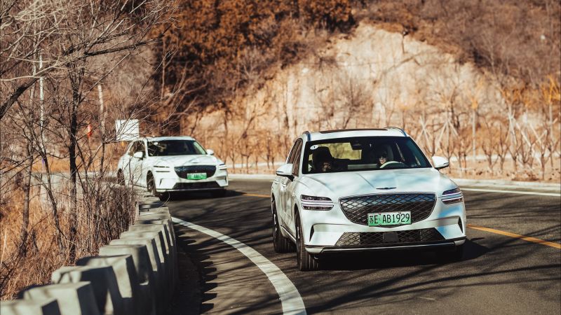 产品力不输BBA的韩系“油改电” 捷尼赛思G80/GV70试驾体验,汽车,评测导购,好看视频