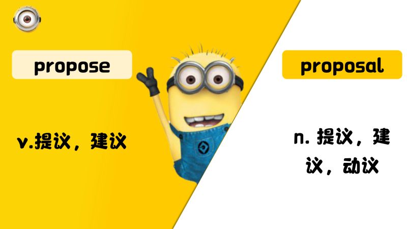 高中单词讲解：proposal 牛津必修1U1,教育,高等教育,好看视频