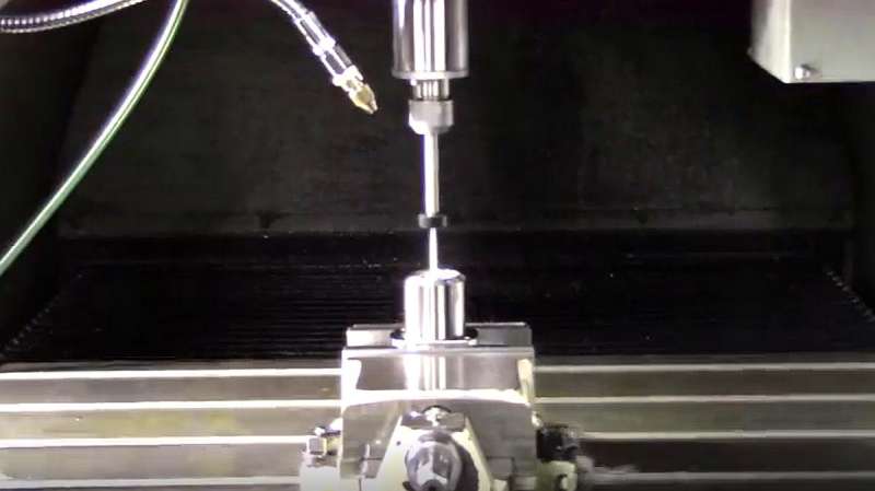 NAKANISHI E4000系列中心出水电动主轴BMS-4020-MQL,科技,机械,好看视频