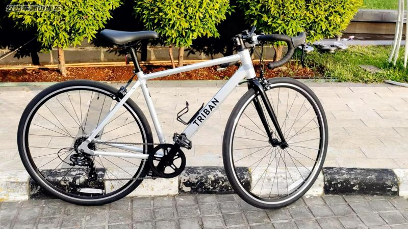 迪卡侬RC100公路车，新手入门首选，全套禧玛诺2000内轻松拿下,科技,交通工具,好看视频