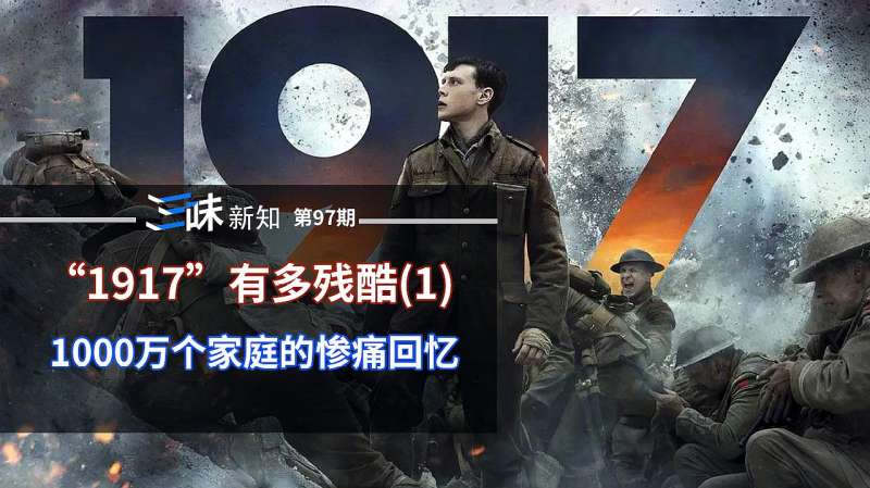 一战最惨痛回忆：1000万人死伤，10分钟告诉你1917年发生了什么,影视,战争片,好看视频