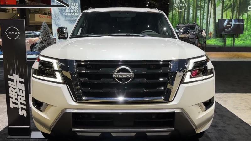 预计60万起售！取消V8动力，配3.5T V6引擎，2024款日产途乐亮相,汽车,新车动态,好看视频