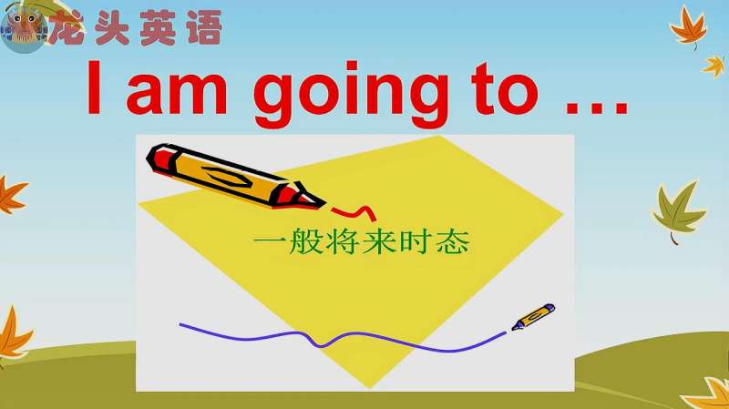 龙头英语：I'm going to一般将来时你会用吗？,教育,学校教育,好看视频